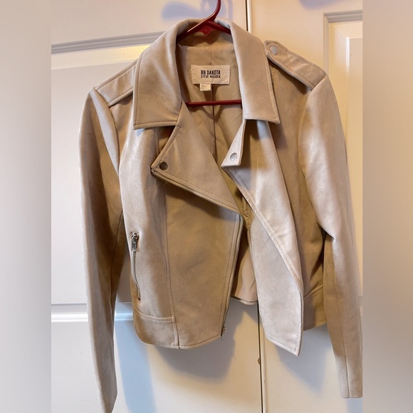 BB Dakota | Jackets & Coats | Bb Dakota Bomber Jacket Stone Color ...